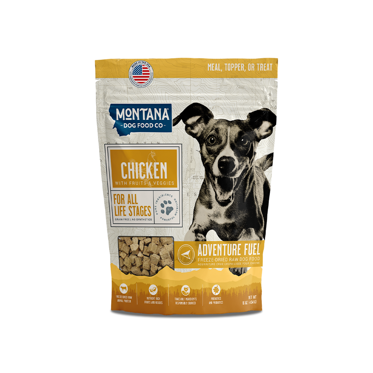 Grain-Free Chicken Freeze-dried Raw Adventure Fuel (Dog Food) – Montana ...