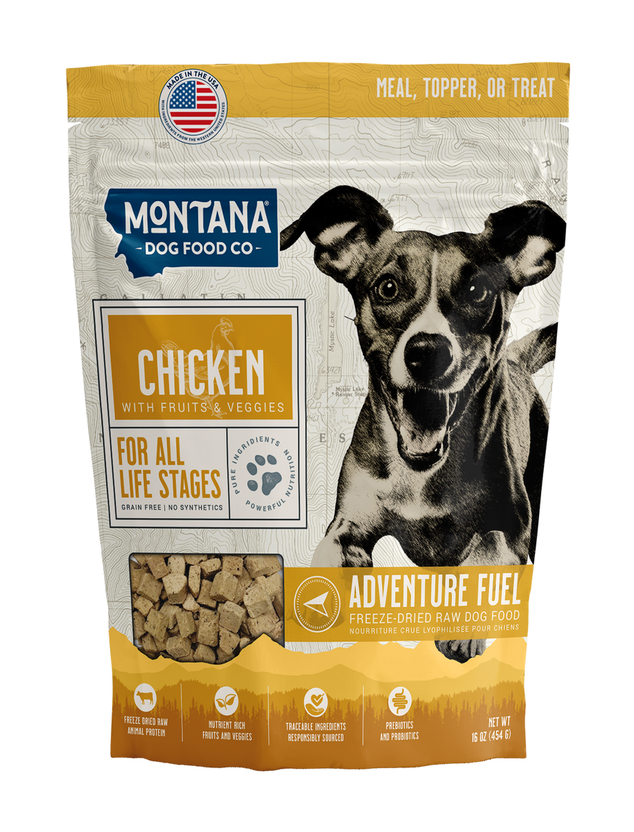 Grain-Free Chicken Freeze-dried Raw Adventure Fuel (Dog Food) – Montana ...